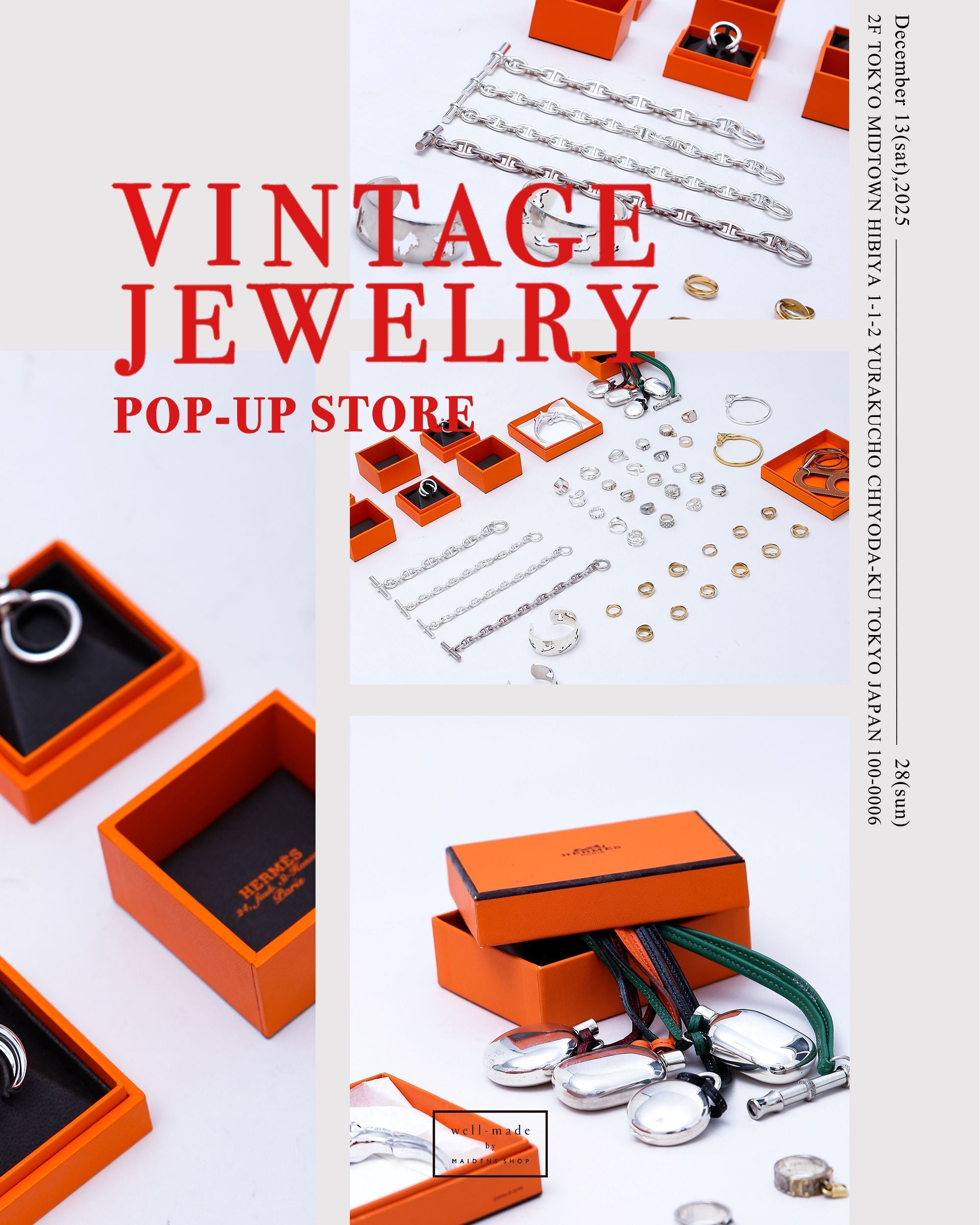 VINTAGE JEWELRY POP-UP STORE – THE STORE BY MAIDENS