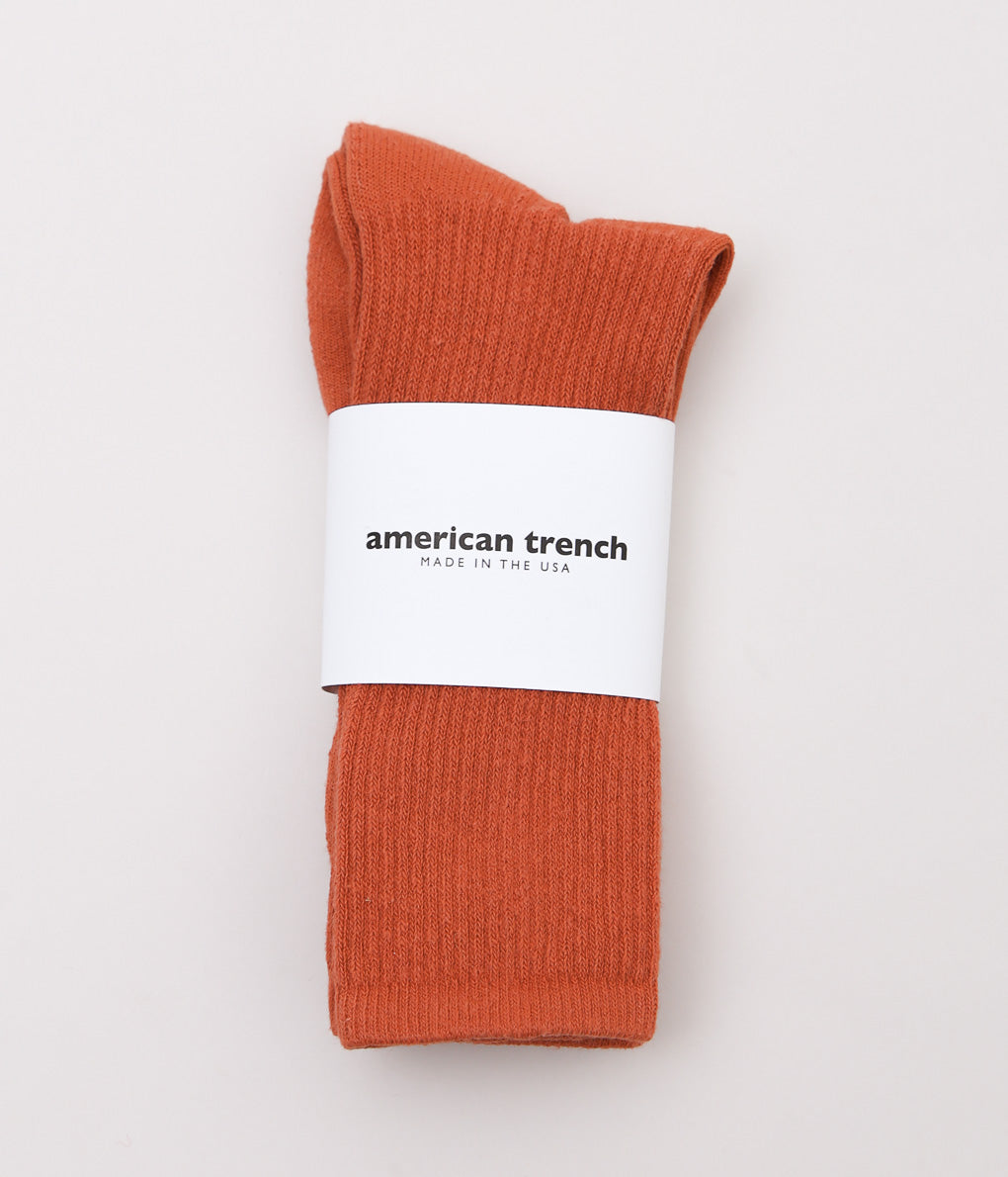 AMERICAN TRENCH ''MIL-SPEC SPORT SOCK'' (RUST) – THE STORE BY MAIDENS