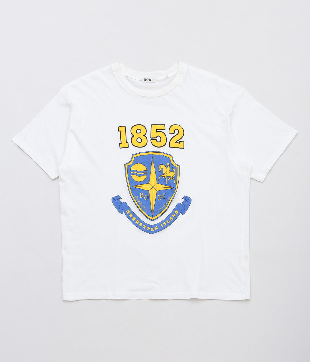 BODE ''CREST BOXY TEE'' (CREAM) – THE STORE BY MAIDENS