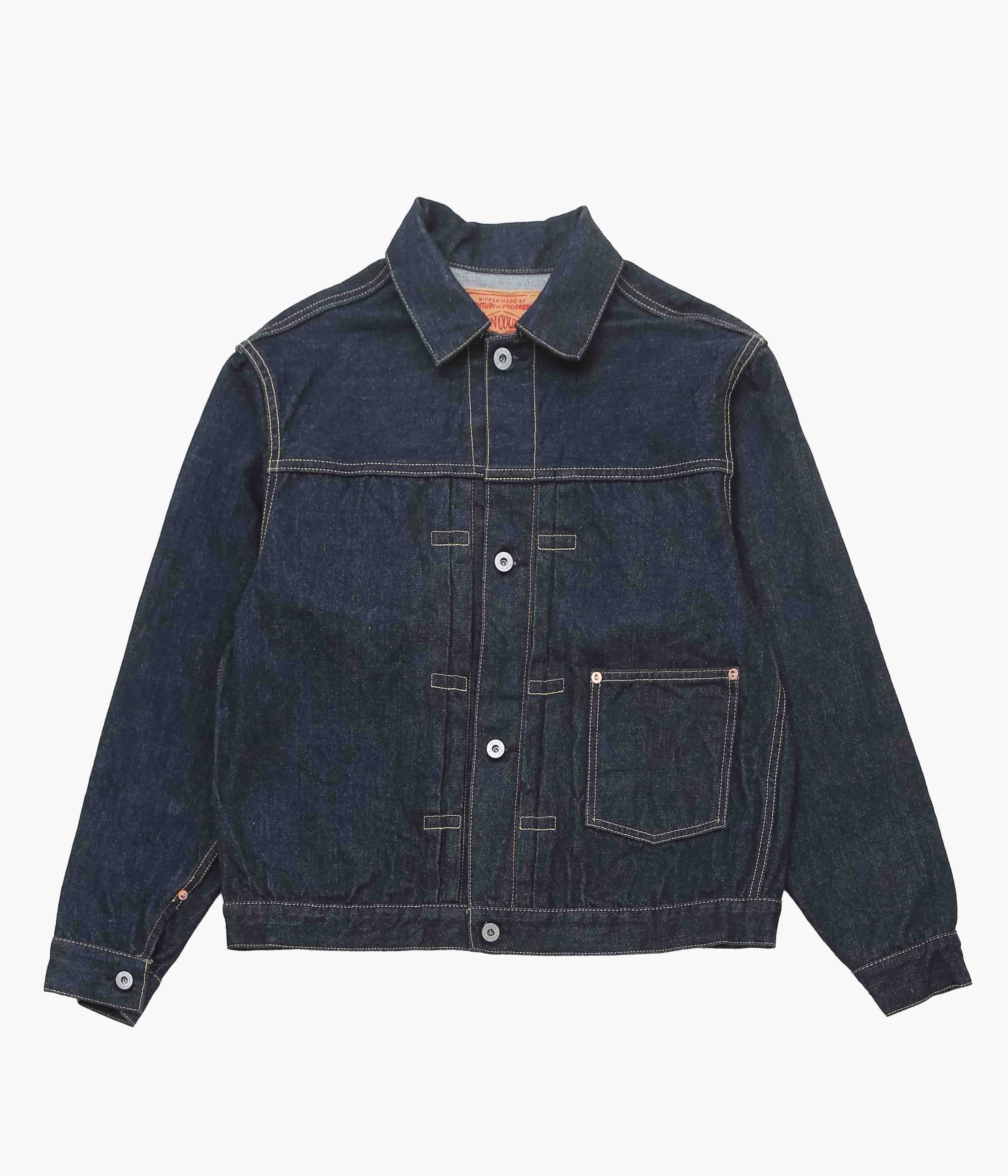 BONCOURA ''1ST JACKET 43 WWⅡ NATURAL INDIGO DYE 15TH ANNIVERSARY MODEL ...