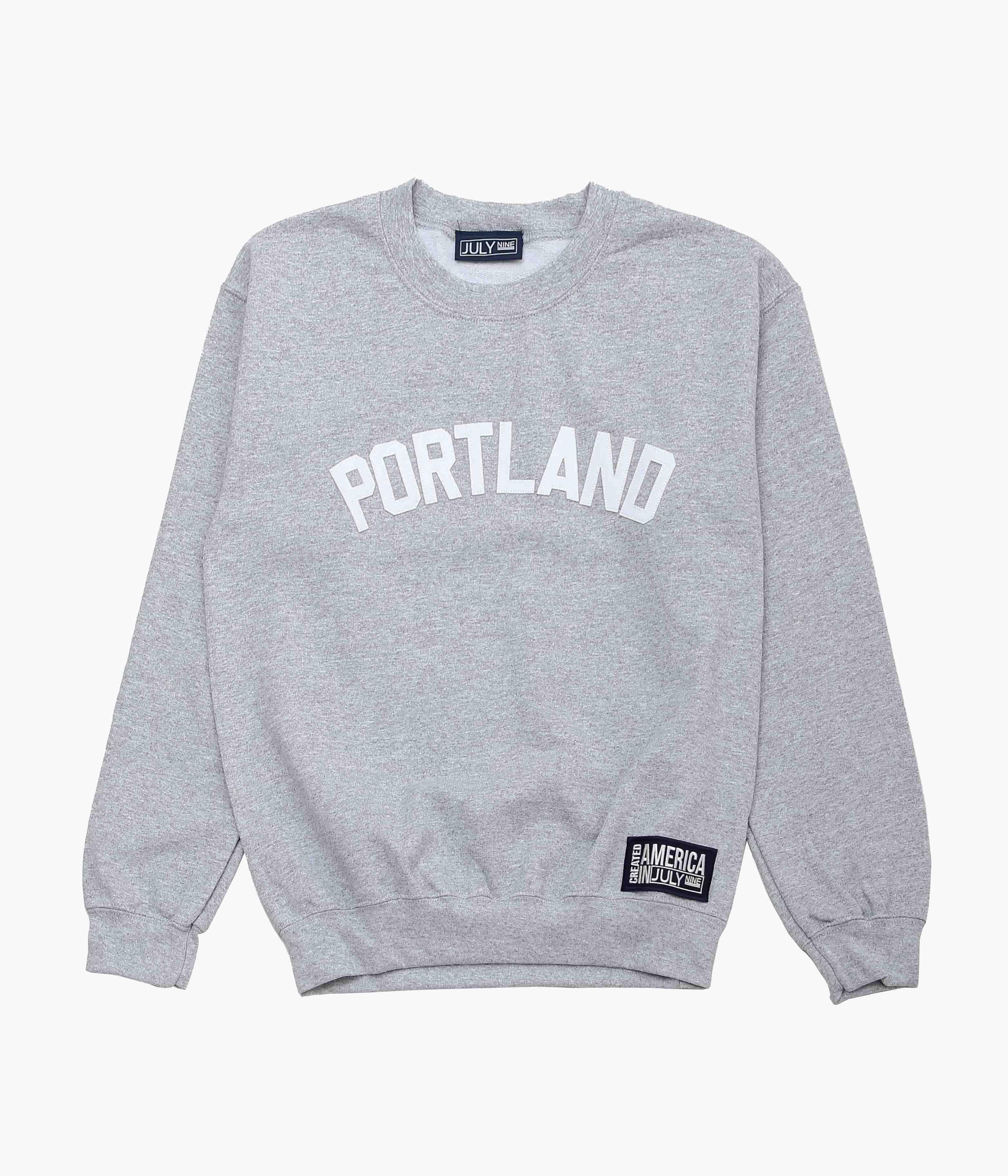 JULY NINE ''LETTERD SWEAT / PORTLAND'' (GRAY) – THE STORE BY MAIDENS