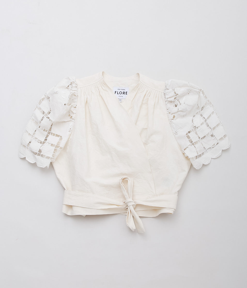 MAISON FLORE ''VIOLETTE '' (WHITE 2) – THE STORE BY MAIDENS