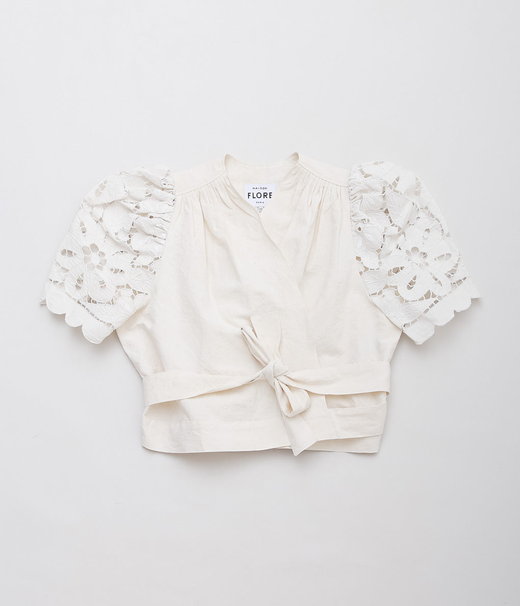 MAISON FLORE ''VIOLETTE '' (WHITE 3) – THE STORE BY MAIDENS